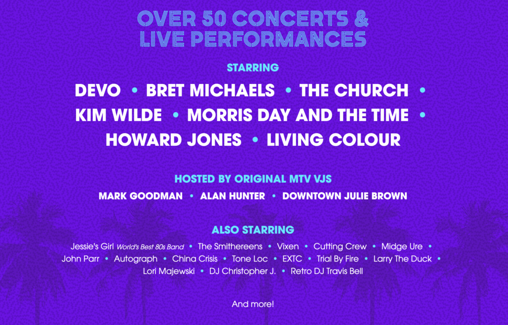 The 80s Cruise Entertainment is Epic! - The 80s Cruise